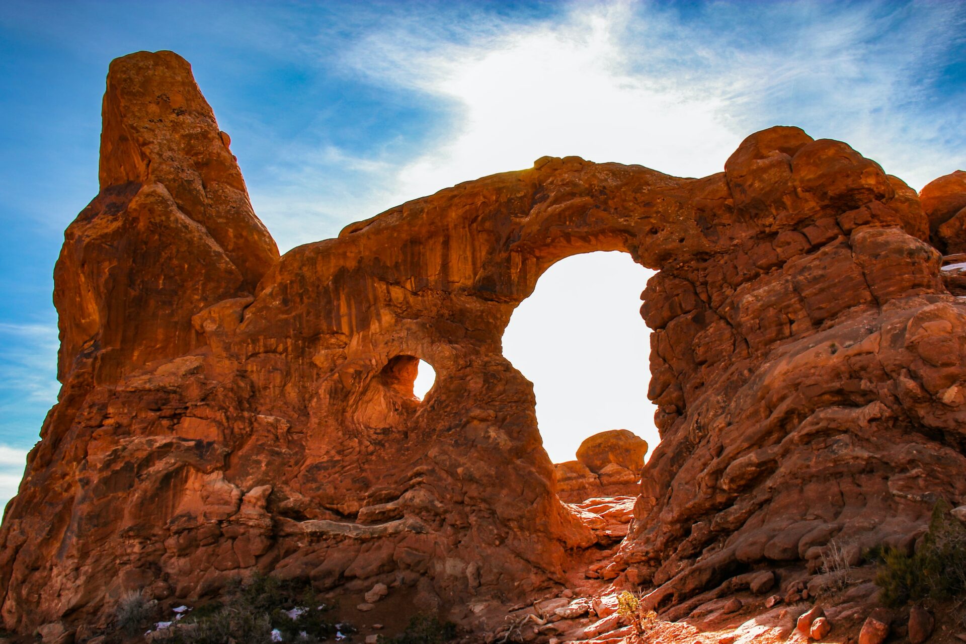 Turret Arch im Arches NP: Weniger bekannt aber gut zu erreichen!
